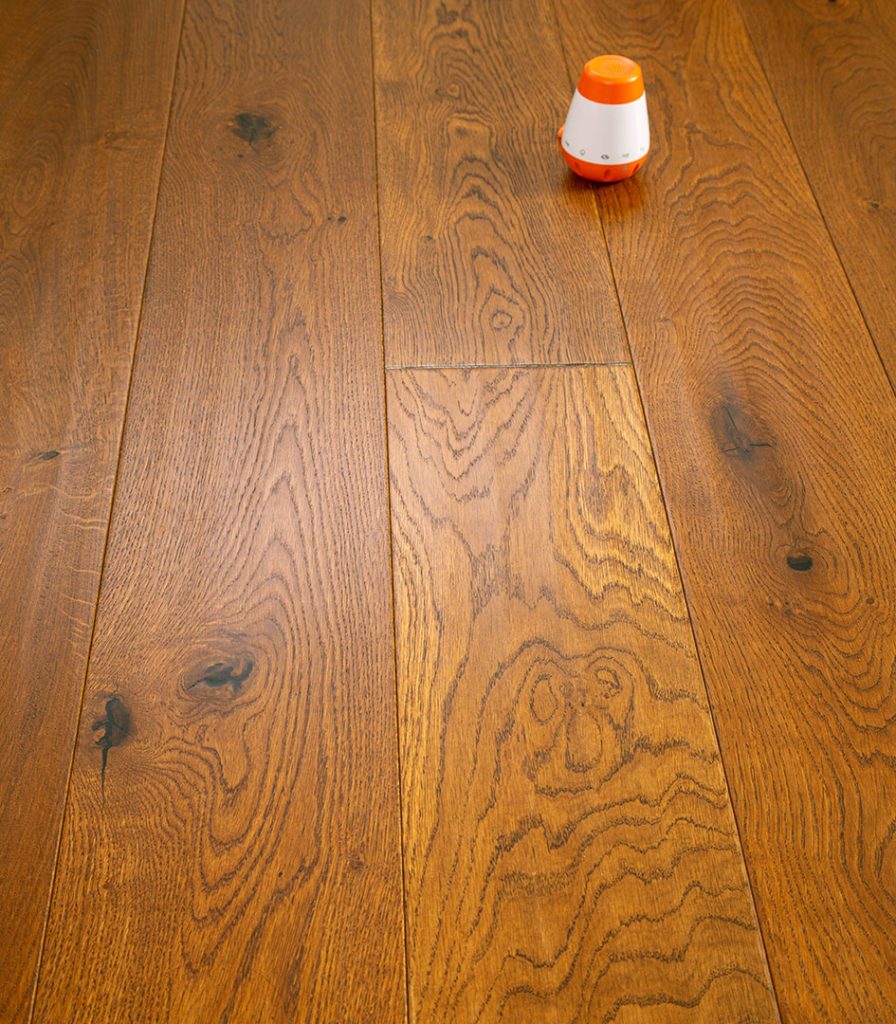 Sicilian Mosaic Hand Scraped Oak Plank, UV Lacquered - 190mm x 20mm ...