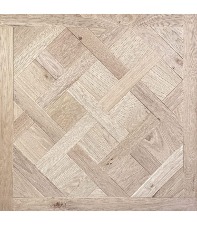 Unfinished & Brushed Oak Versailles Panel – 800mm x 20mm Engineered ...